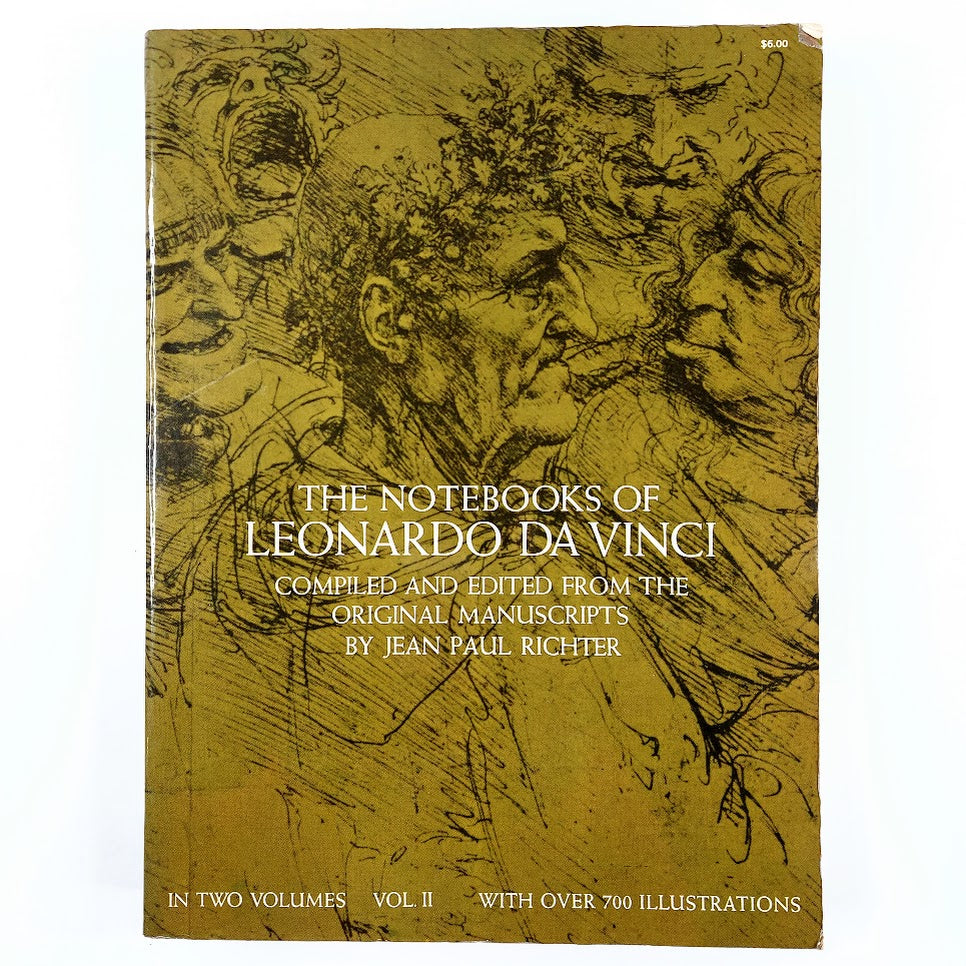 Jean Paul Richter: The Notebooks of Leonardo Da Vinci Vol. II – SPR Kontti