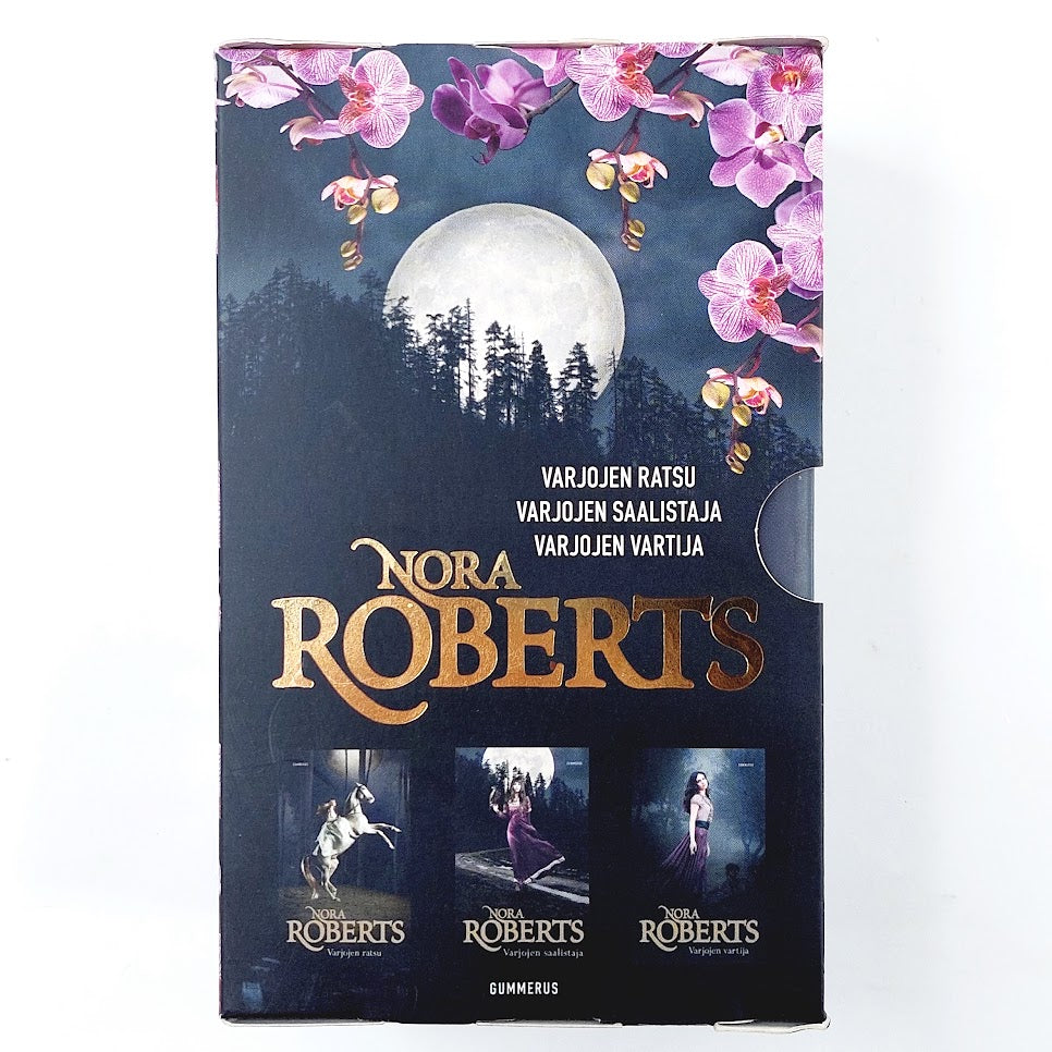 Nora Roberts: Varjojen ratsu, Varjojen saalistaja & Varjojen vartija ...