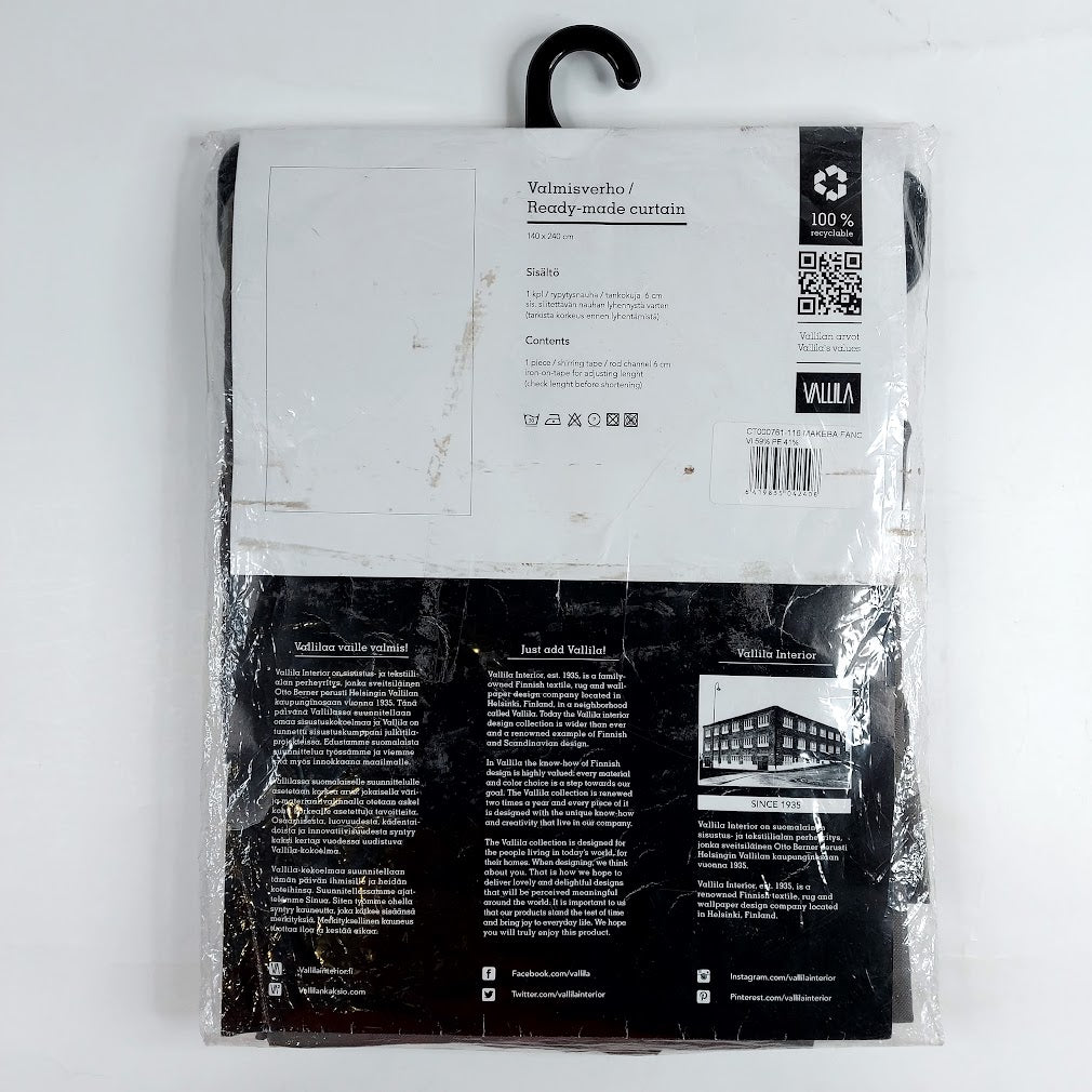 Vallila Makeba valmisverho 140x240 cm – SPR Kontti